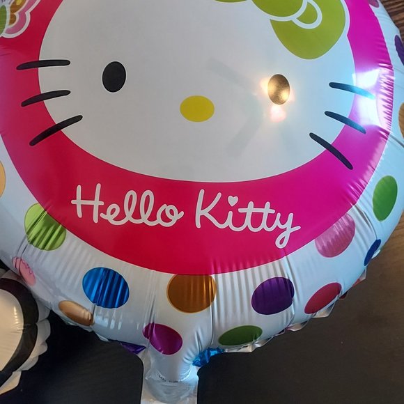 Hello Kitty | Party Supplies | Hello Kitty 5 Balloon Birthday Set ...